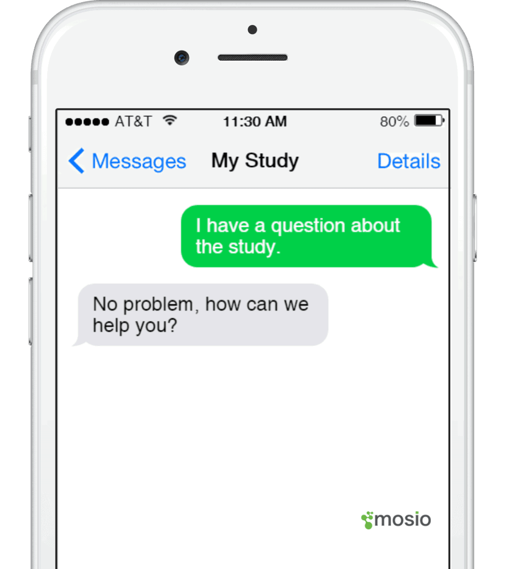 TextChat - Two-Way Text Messaging Software for Clinical Research