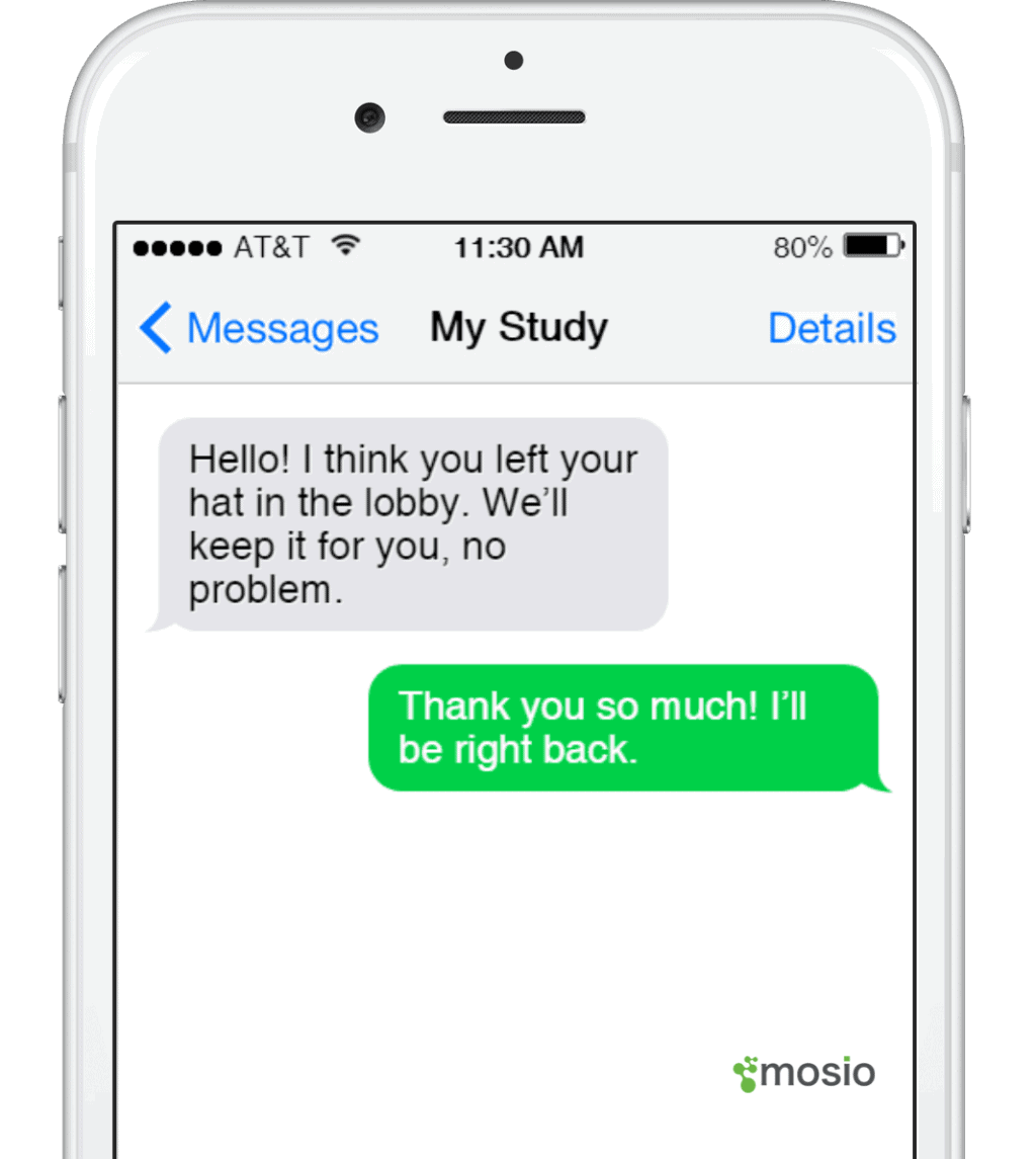 TextChat - Two-Way Text Messaging Software for Clinical Research