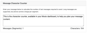 Mosio's Direct Integration with REDCap : REDCap Text Messaging